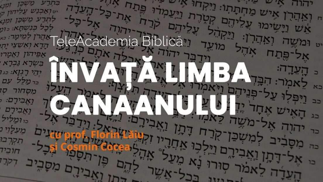 TeleAcademia Biblică 20 - ProiectM.ro